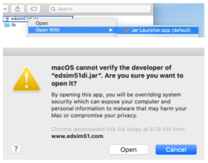Installation Instructions – EdSim51DI